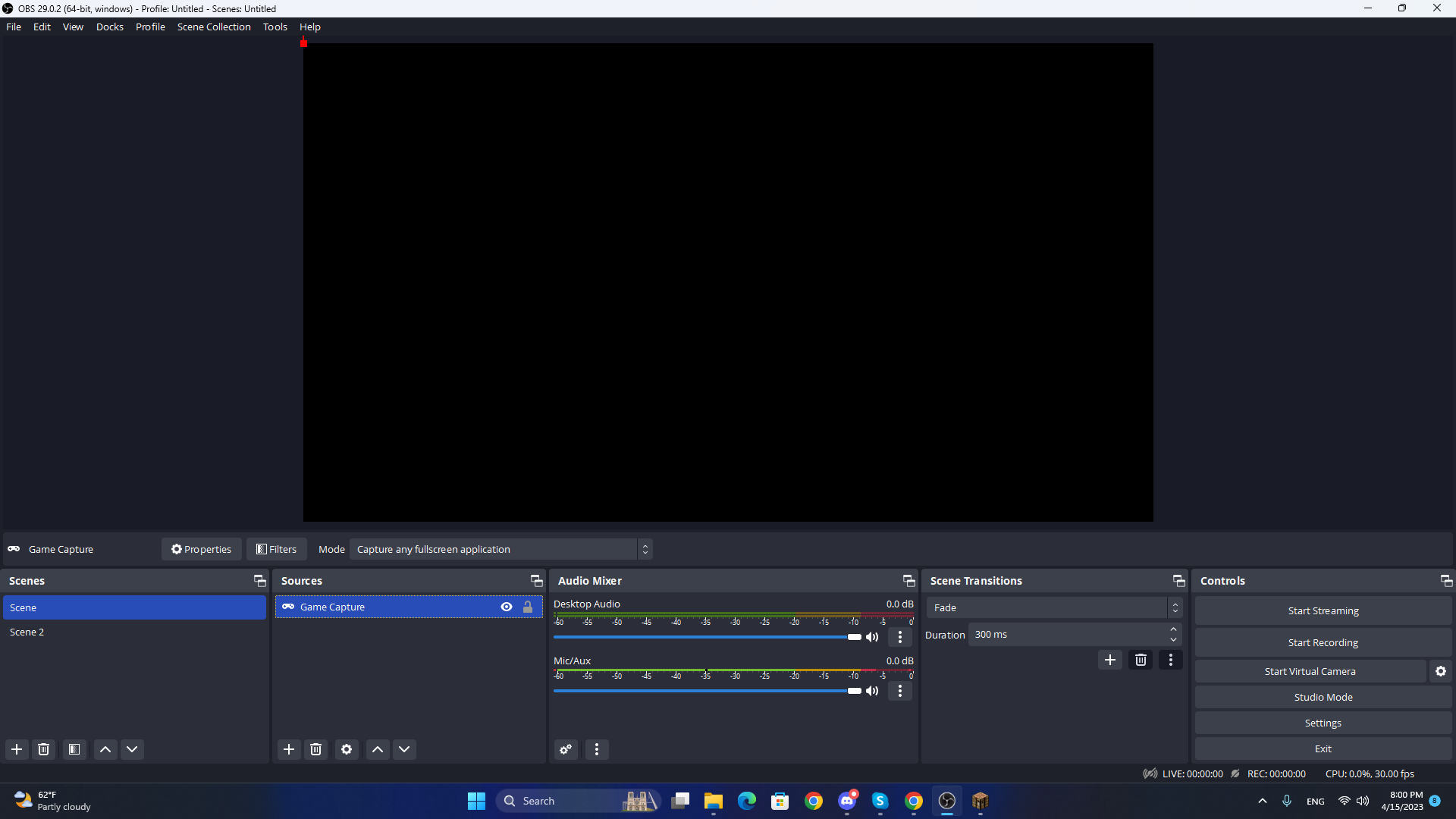 Game capture · OBS Studio Ideas and Suggestions