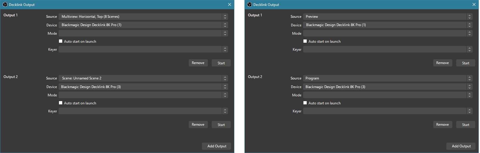 Decklink Output - Redesign (workflow / layout) · OBS Studio Ideas and Suggestions